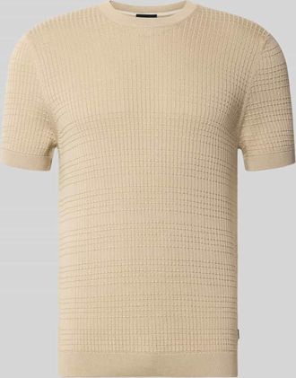 Joop Strickshirt mit Strukturmuster Modell Elio