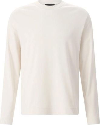 Vince Homme, Tops, Beige, Taille: M Hauts &agrave; manches longues