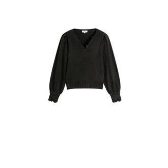 Suncoo V-Ausschnitt Strickware - - Knitwear - Damen - Schwarzk - XS