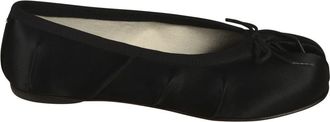 Maison Margiela Femme, Chaussures, Noir, Taille: 36 EU Tabi Satin Ballerina
