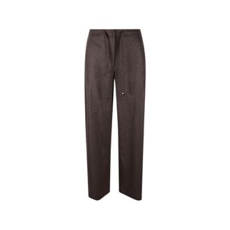 Max Mara Smmfloria Weite Hose - - Trousers - Damen - Braun - M