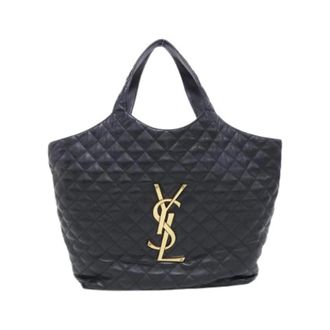 Saint Laurent Pre-owned Icare Maxi Lambskin Bag - - Pre-owned - Damen - Schwarzk - ONE SIZE