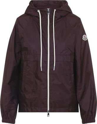 Moncler Femme, Vestes, Rouge, Taille: 42 FR Coquelicot Hooded Jacket