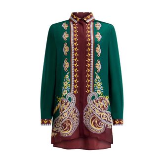 Etro Collection Chemises &Eacute;l&eacute;gantes - Femme - Blouses et Chemises - Multicolore - Taille: 36 FR