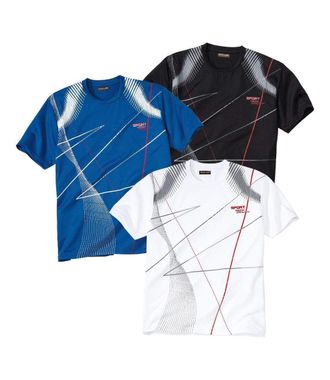 Atlasformen 3er-Pack T-Shirts - XXL