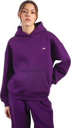 Smilodox Hoodie Damen Lyanna, Oversize Kapuzenpullover Langarm Hoody Sweatshirt, weicher Flauschiger Stoff, K&auml;ngurutasche, B&uuml;ndchen, Pulli Sweater warm und beq