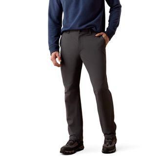 Ariat Mens Traverse Hiking Trousers in Charcoal, Size 35 x 32, by Ariat