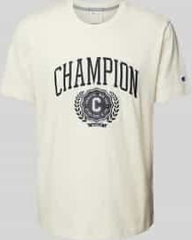 Champion T-Shirt mit Label-Print
