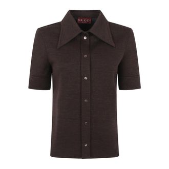 Gucci Damen, Blusen & Hemden, Braun, XLGr&ouml;&szlig;e