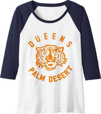 Queens Of The Stone Age Offizielle Queens Of The Stone Age Tiger Palm Desert Raglan