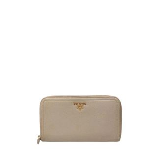 Prada Pre-owned Rei&szlig;verschluss-Portemonnaie - - Pre-owned - Damen - Beige - ONE SIZE
