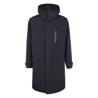 Herno Langer Parka im Ex Laminar Stil - - Coats - Herren - Schwarzk - M