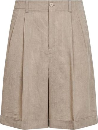 Jacquemus Homme, Shorts, Beige, Taille: M Bermuda Shorts