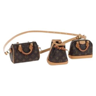 Louis Vuitton Sac &agrave; bandouli&egrave;re en toile Pre-owned - Femme - Pre-owned - Brun - Taille: ONE Size