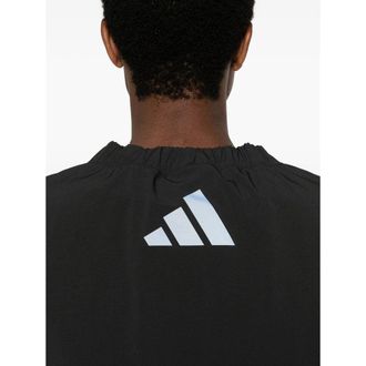 adidas Recycled Polyester with Reflective Trims Sweatshirt - Black