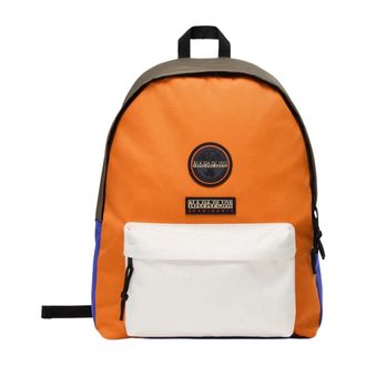 Napapijri Casual Voyage Rucksack Orange Multicolor Unisex - - Bags - Herren - Mehrfarbig - ONE SIZE