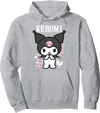 Hello Kitty Hallo Kitty Kuromi Bad Cool Sweet Friends Punk Dark Classic Pullover Hoodie