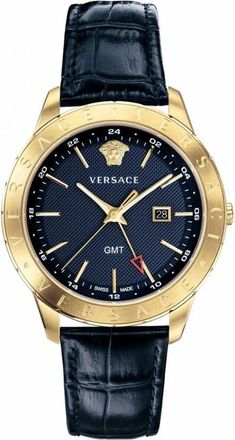 Versace Univers GMT - - Accessories - Herren - Blau - ONE SIZE