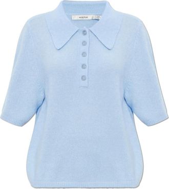 Gestuz Femme, Pulls, Bleu, Taille: 36 FR GZalpha Polo