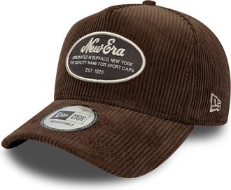 New Era A-Frame KORD Trucker Cap - Brand Patch braun
