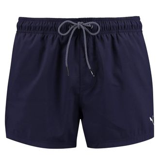 Puma Herren Badehose Badeshorts Logo Short Length Swim Shorts, Farbe:Navy, Bekleidungsgr&ouml;&szlig;e:XXL