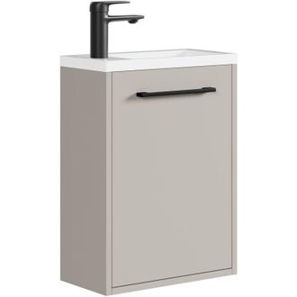 Badplaats Badplaats Meuble Lave-mains Florence 40 x 22 cm - Cashmere