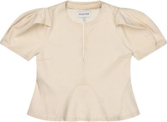 Munthe Blouse - Femme - Blouses et Chemises - Beige - Taille: 38 FR