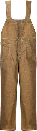 Uma Wang Pantalons D&eacute;contract&eacute;s - Jaune