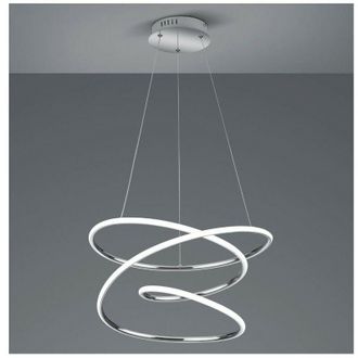 Reality Bologna suspension led chrome dimmable r37051106