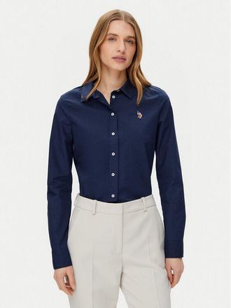 U.S.Polo Association Hemd WUP1306 Dunkelblau Regular Fit