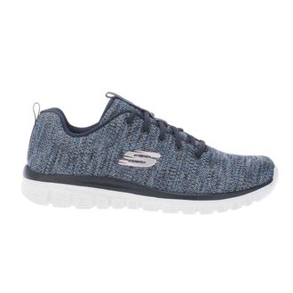 Skechers Graceful Twisted Fortune Sneaker f&uuml;r Damen (Marine)