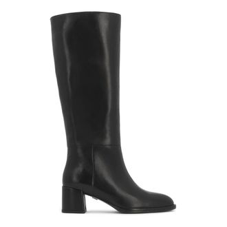 Kazar Rei&szlig;verschluss Leder Stiefel - - Shoes - Damen - Schwarzk - 38 EU