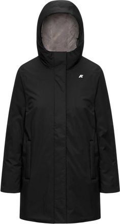 K-Way Veste Sophie Twill Soft Beaver - Femme - Vestes - Noir - Taille: 40 FR