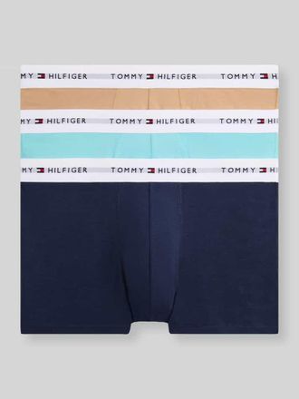 Tommy Hilfiger Regular Fit Trunks aus Baumwoll-Mix im 3er-Pack