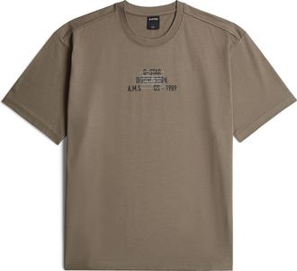 G-Star T-Shirts- Multi Technique Graphic Relaxed