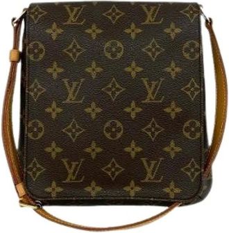 Louis Vuitton Pre-owned Musette Salsa Monogram Leather Shoulder Bag - Femme - Pre-owned - Brun - Taille: ONE Size