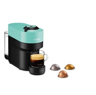 Nespresso Krups Vertuo POP Kaffeemaschine, Gr&uuml;n, Kapselmaschine YY4887FD