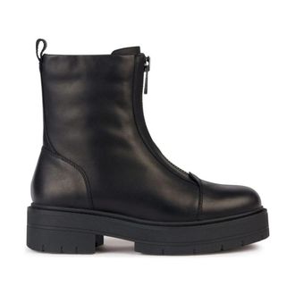 Geox Schwarze Spherica EC7 Stiefeletten - - Shoes - Damen - Schwarzk - 36 EU