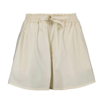 Moncler Baumwollshorts - - Shorts - Damen - Beige - XS