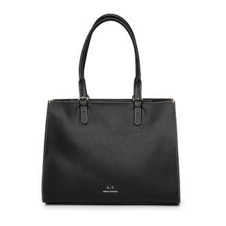 A|X Armani Exchange Femme, Sacs, Noir, Taille: ONE Size Sac &agrave; Double Poign&eacute;e