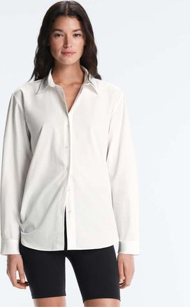Oysho Oysho - Chemise manches longues 100 % coton &agrave; manches longues - Blanc cass&eacute;