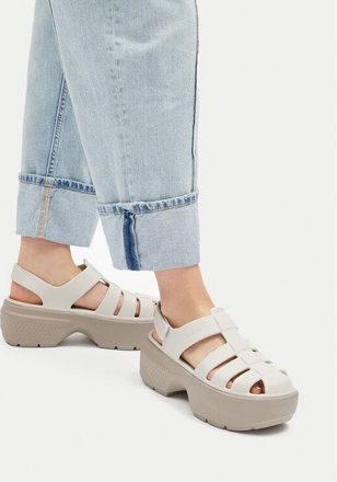 Crocs Sandalen Stomp Fisherman Sandal 209938 Grau