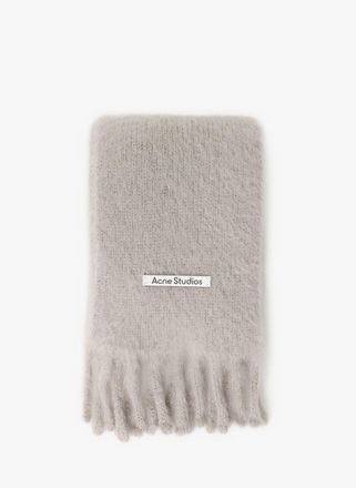 Acne Studios &Eacute;charpe en mohair et laine avec capuche