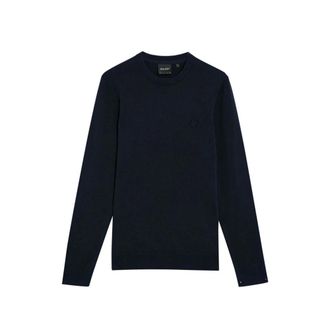 Lyle & Scott Herren, Strickwaren, Blau, SGr&ouml;&szlig;e