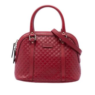 Gucci Pre-owned Vintage Satchel - - Pre-owned - Damen - Rot - ONE SIZE