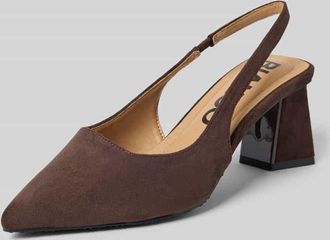 Bianco Pumps mit offener Ferse