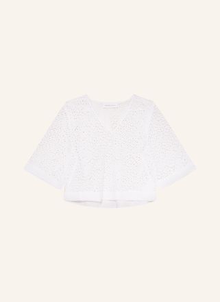 Selected Blusenshirt Mit 3/4-Arm weiss