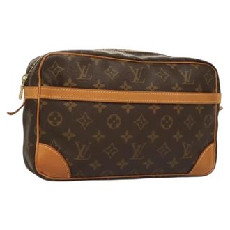 Louis Vuitton Pre-owned Canvas clutches - - Pre-owned - Damen - Braun - ONE SIZE