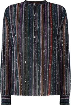 Missoni Femme, Blouses et Chemises, Multicolore, Taille: 38 FR Chemises