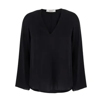 Jucca Damen, Blusen & Hemden, Schwarzk, LGr&ouml;&szlig;e